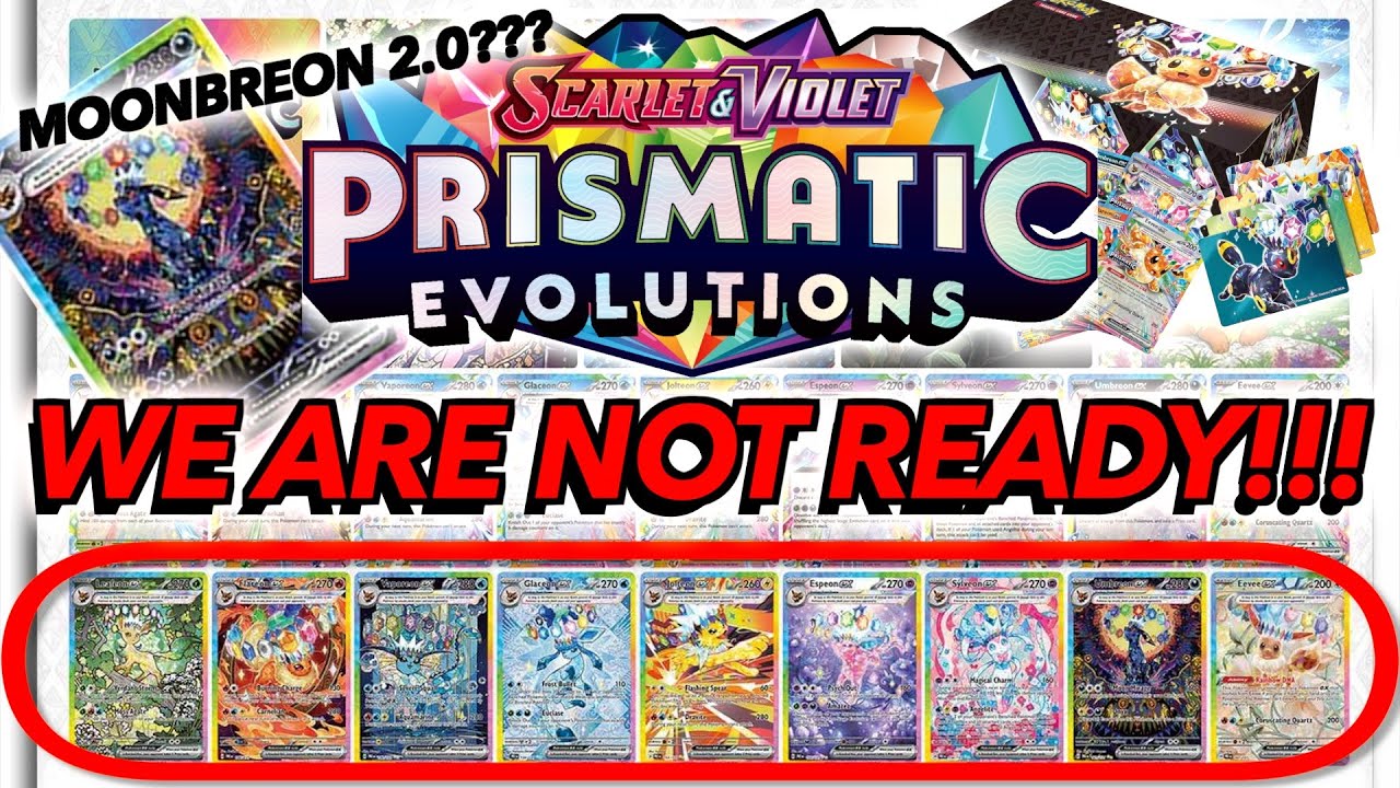SIR's for ALL EEVEELUTIONS in PRISMATIC EVOLUTIONS REVEALED ...