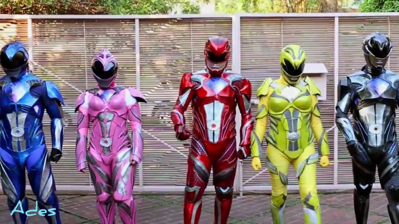 MMPR : the best costume power rangers the movie 2017 - YouTube