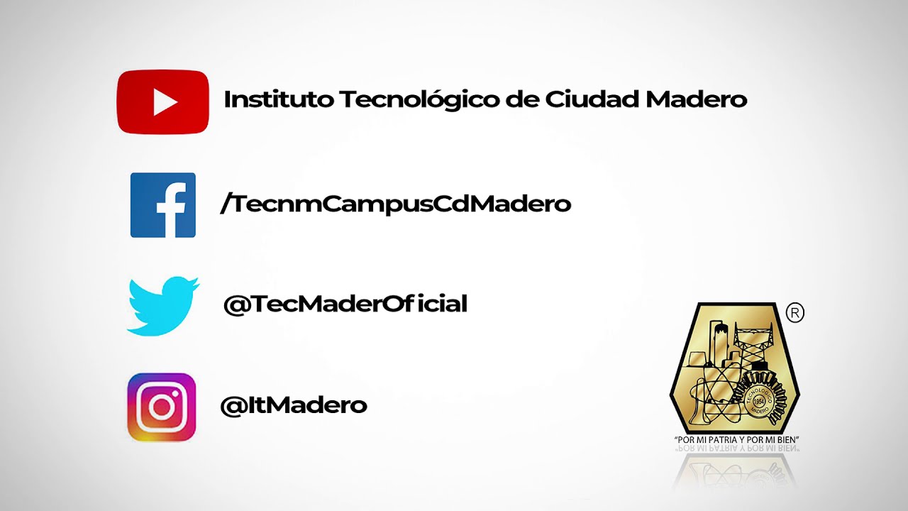 Redes Sociales Oficiales ITCM | Tec. Cd. Madero - YouTube