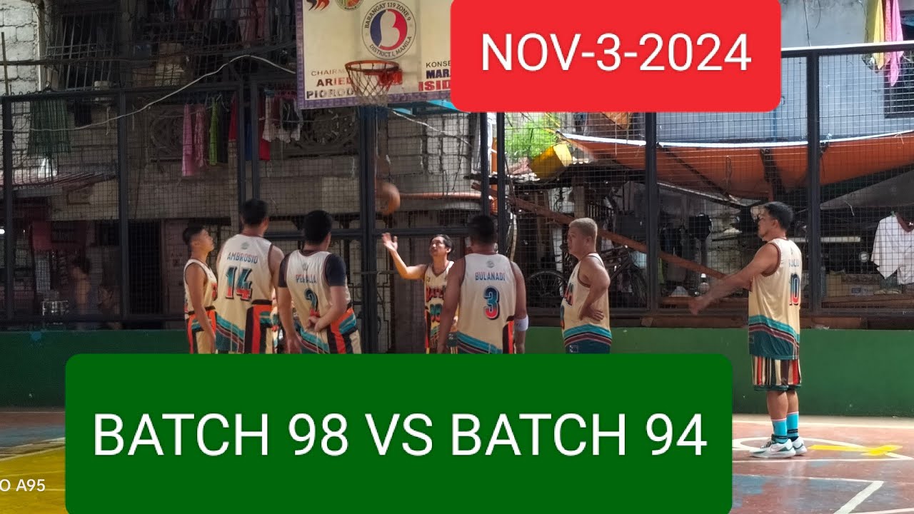 CARMEL L FERENAL BATCH 98 VS BATCH 94 LIVE BASKETBALL BRGY 119 TONDO MANILA PHILIPPINES - YouTube