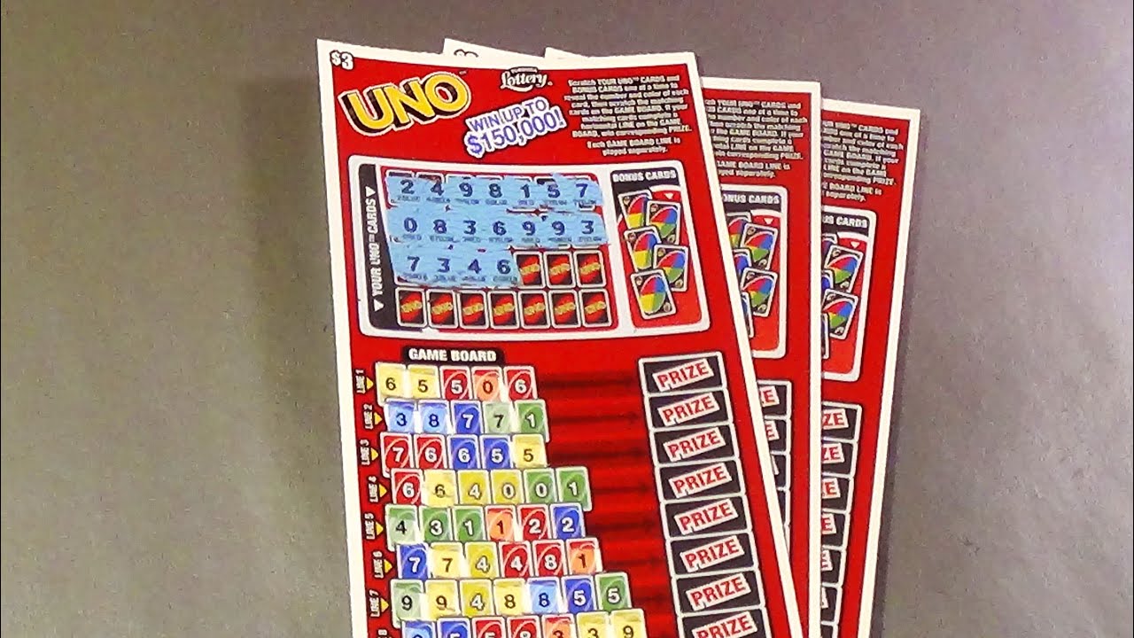 SOOD 1447: THREE $3 UNO Florida Lottery Scratch Tickets - YouTube