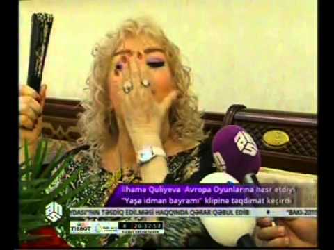 İlhamə Quliyeva  Avropa Oyunlarına həsr etdiyi “Yaşa idman bayramı” klipinə təqdimat keçirdi