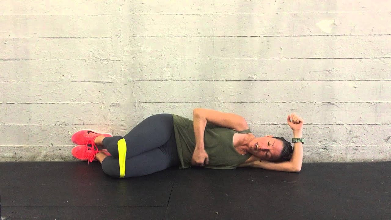 Side lying pelvic repositioning part One - YouTube