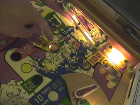 Stop N Go Pinball Machine or Stop 'N' Go Williams 1964 - YouTube