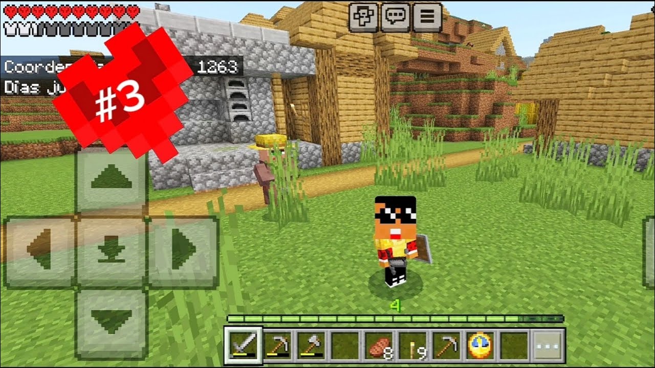 Survivial Hardcore en Minecraft Bedrock - El saqueo de los Aldeanos ...