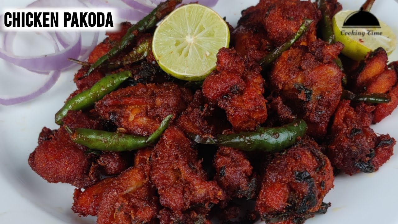 Street Style Crispy Chicken Pakoda Recipe | क्रिस्पी चिकन पकोड़ा रेसिपी ...