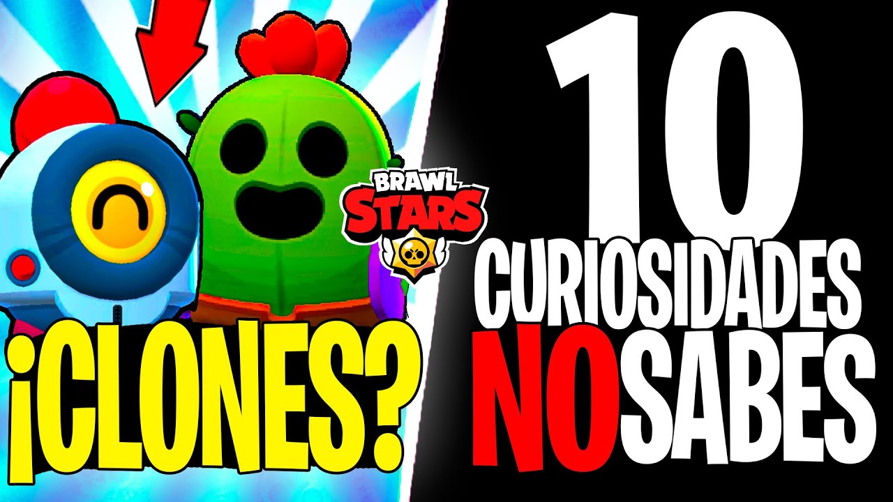 ¡10 Curiosidades De Brawl Stars Que No SabÍas😎 Brawl Stars🌟 Brawlstars Youtube