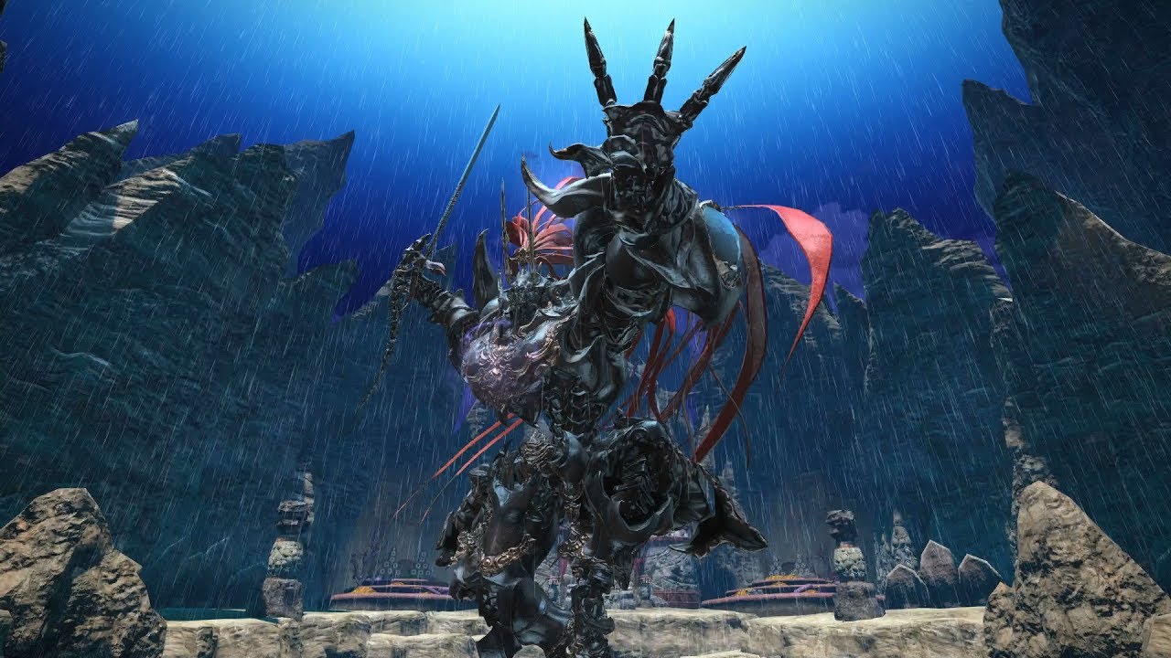 FINAL FANTASY XIV - Susano (NM), DRK PoV (1440p, 60fps, PS4 Pro w ...