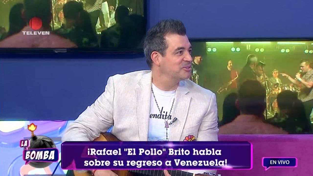 Rafael “El Pollo” Brito regresó a Venezuela y cuenta su experiencia ...