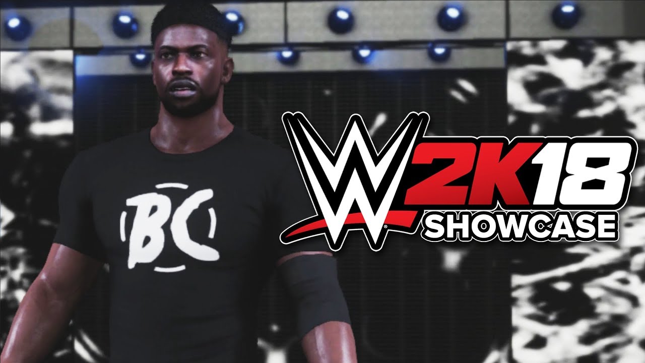 WWE 2K18 - Brandon Collymore Showcase - YouTube