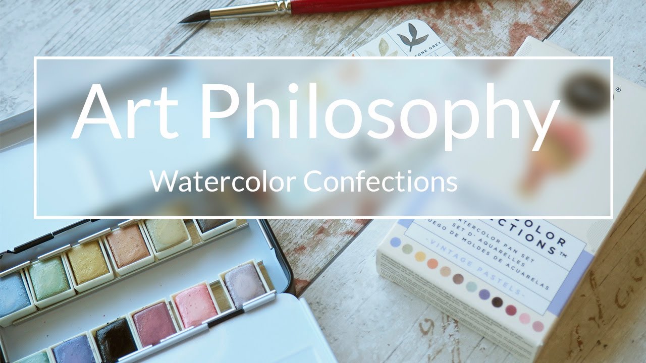 Art Philosophy Watercolor Confections Unboxing | Paint Test | First ...