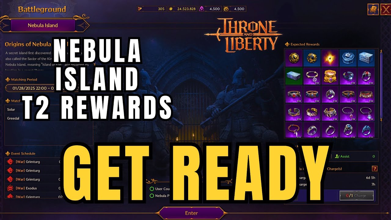 Throne and Liberty - Get Ready For Talandre Update - Tier 2 Gear Nebula ...