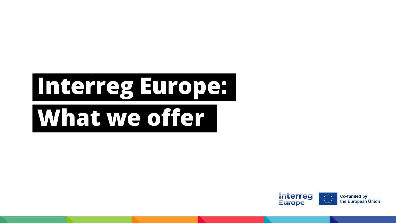 Interreg Europe: What we offer - YouTube