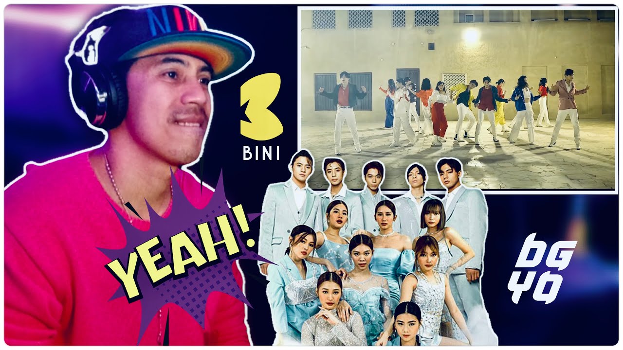 UP! - BINI x BGYO (Music Video) | DANCER REACTION - YouTube