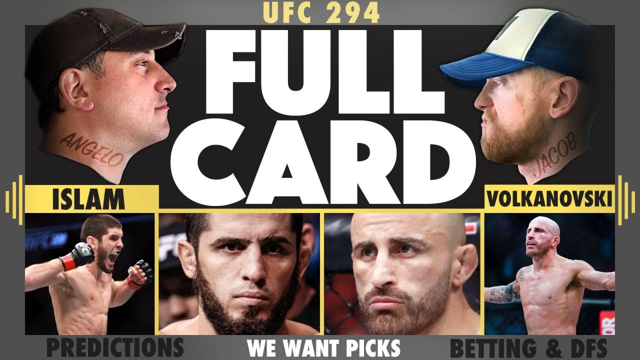 UFC 294: Makhachev vs. Volkanovski 2 FULL CARD Predictions & Picks ...