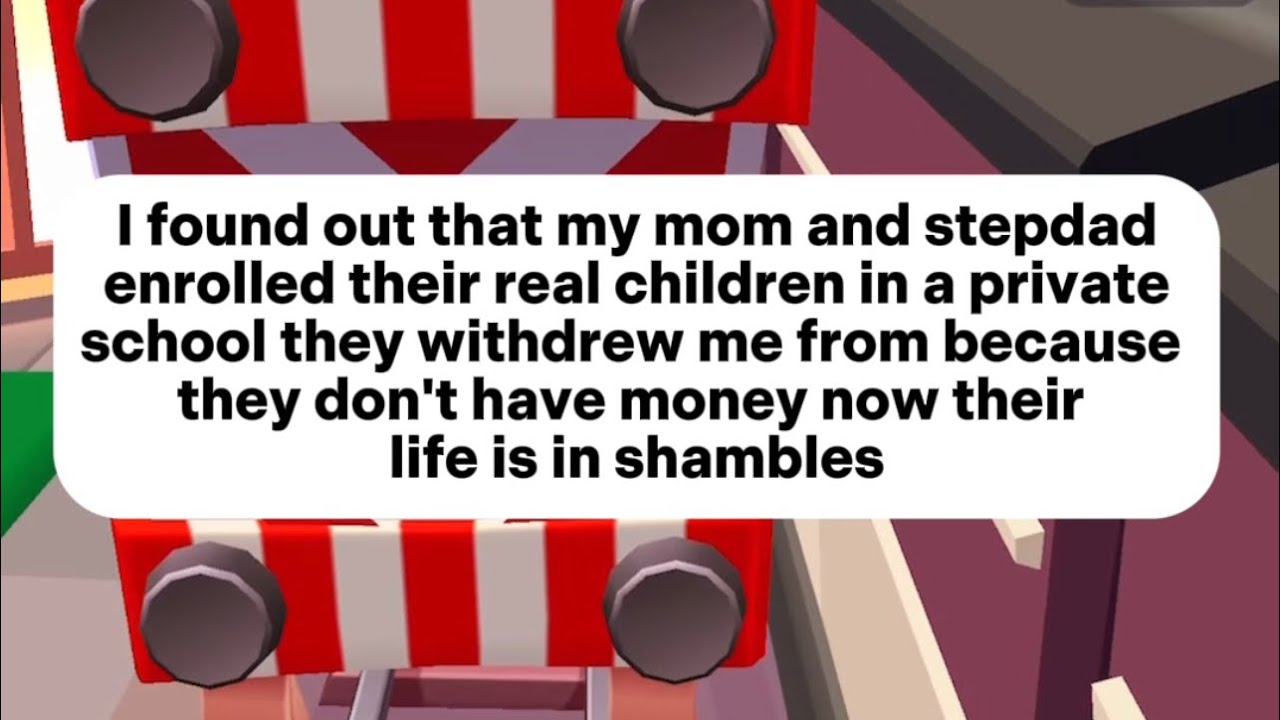 I found out that my mom and stepdad enrolled their real children in a ...