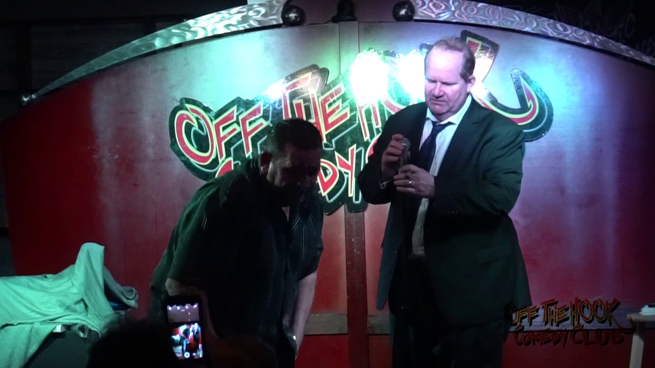 Bob Zany Live at Off the Hook Comedy Club Mic Check - YouTube
