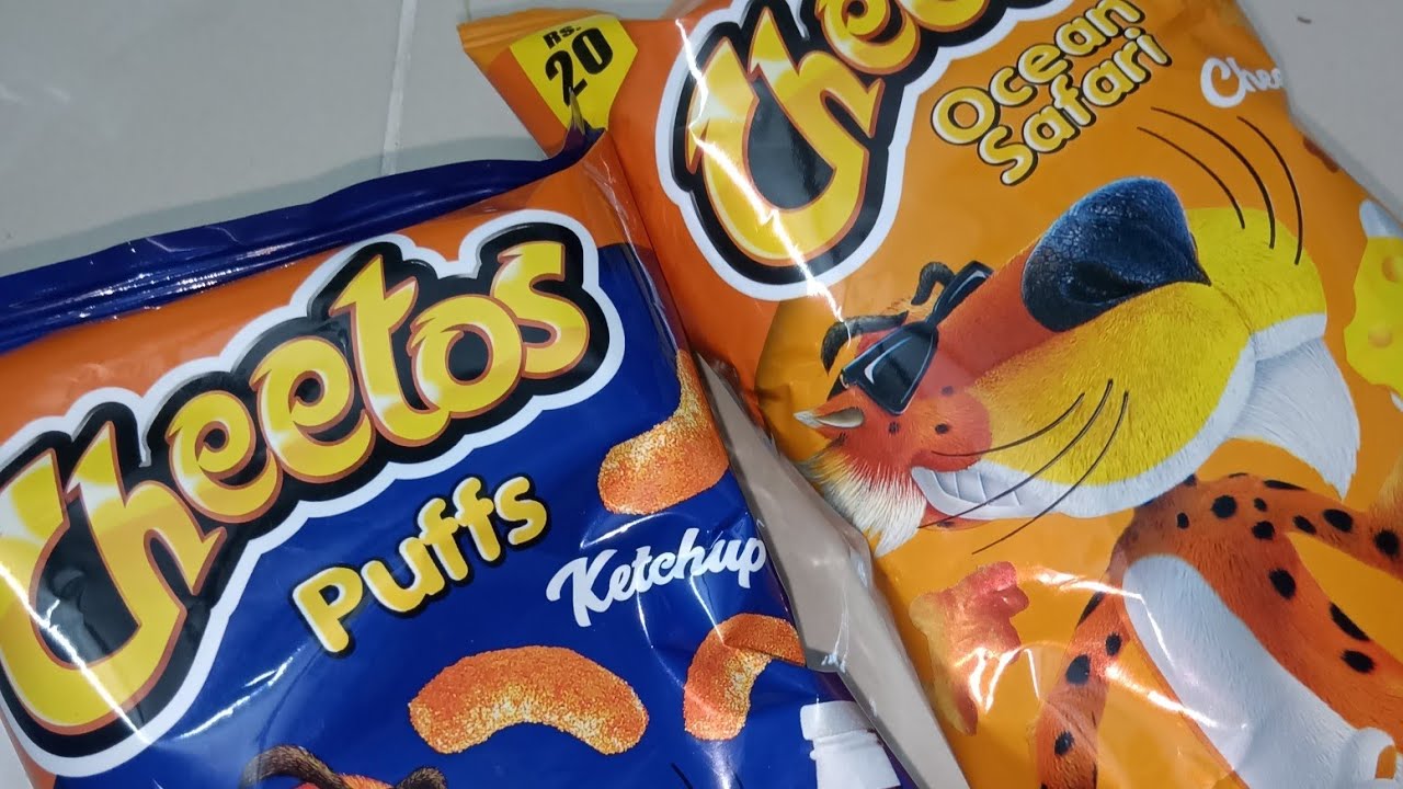 Cheetos Puffs Ketchup Flavor Snacks 🤤 - YouTube
