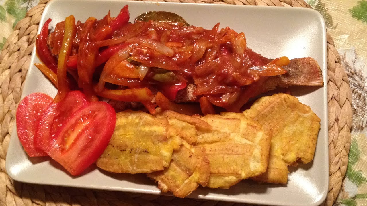 Pescado Al Chillo Con Sabor Boricua - YouTube
