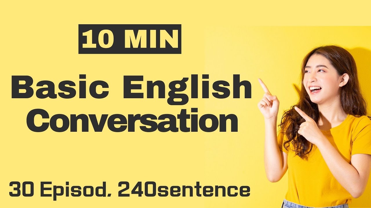 English Basic Practice for Beginners_conversation 1-30 - YouTube