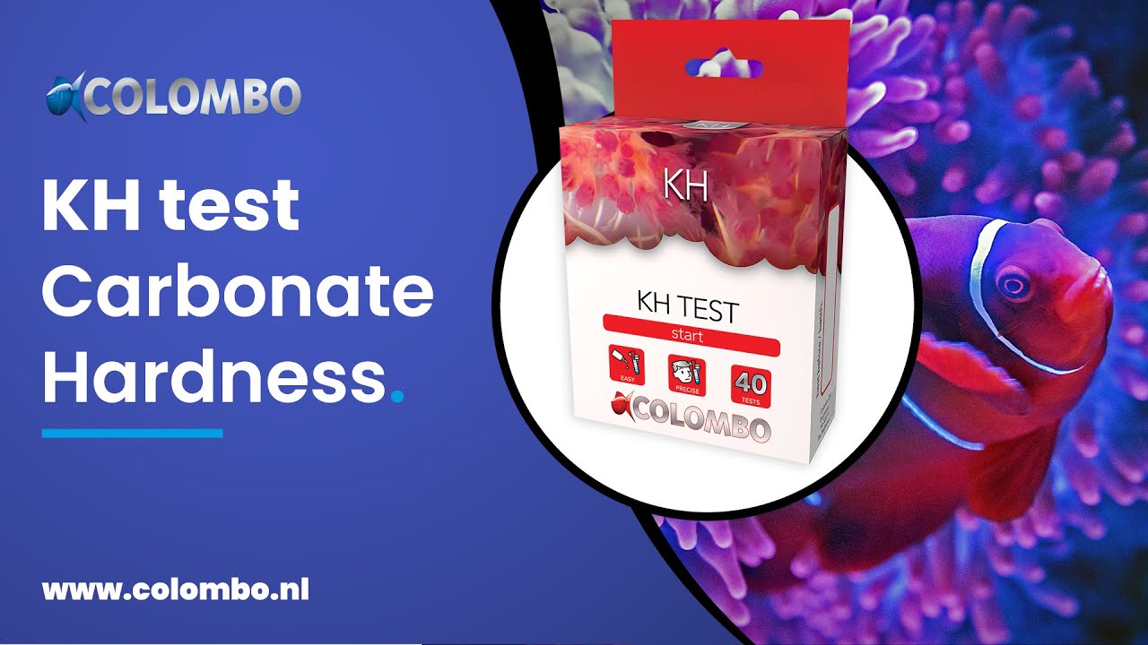 Colombo Marine KH Test - YouTube