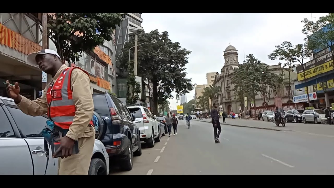 MOI AVENUE Walk in NAIROBI CITY from IMENTI HOUSE to BAZAAR PLAZA ...