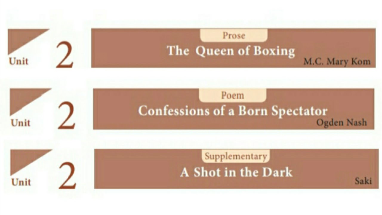 11th standard English EC Loyola Guide/Unit - 2/Prose, Poem ...