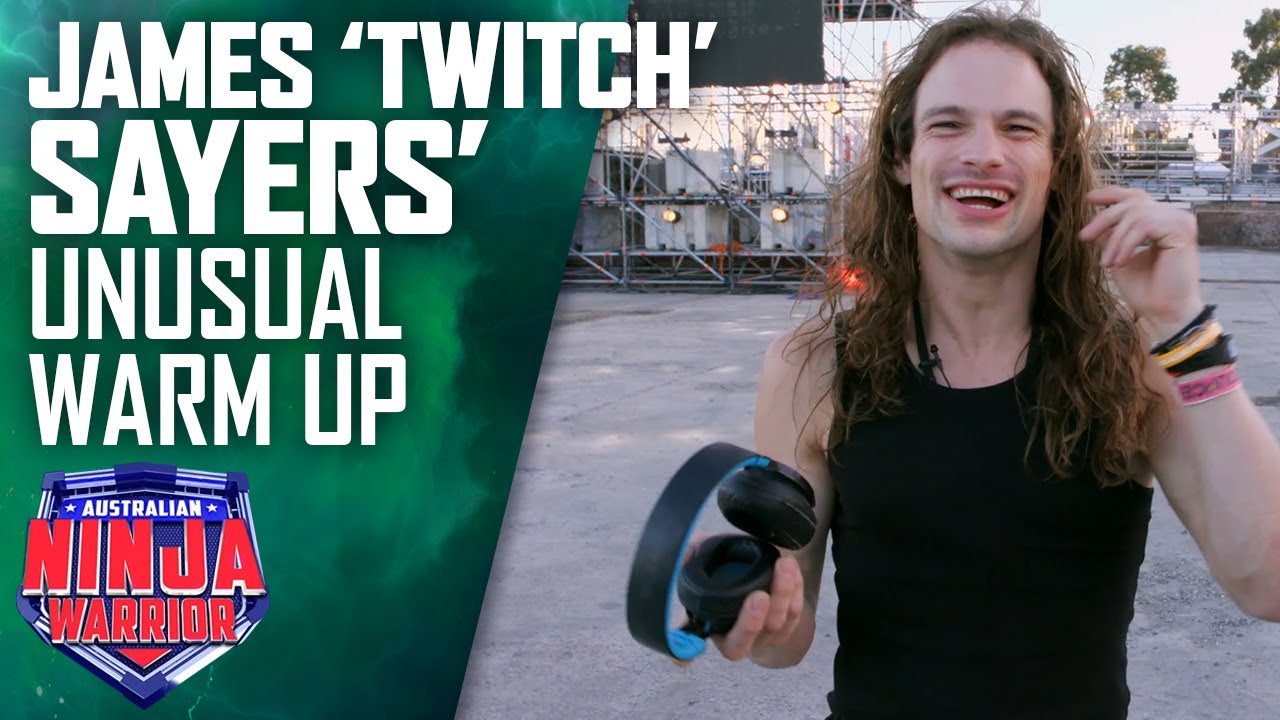 James Sayers' warm-up tip | Australian Ninja Warrior 2019 - YouTube