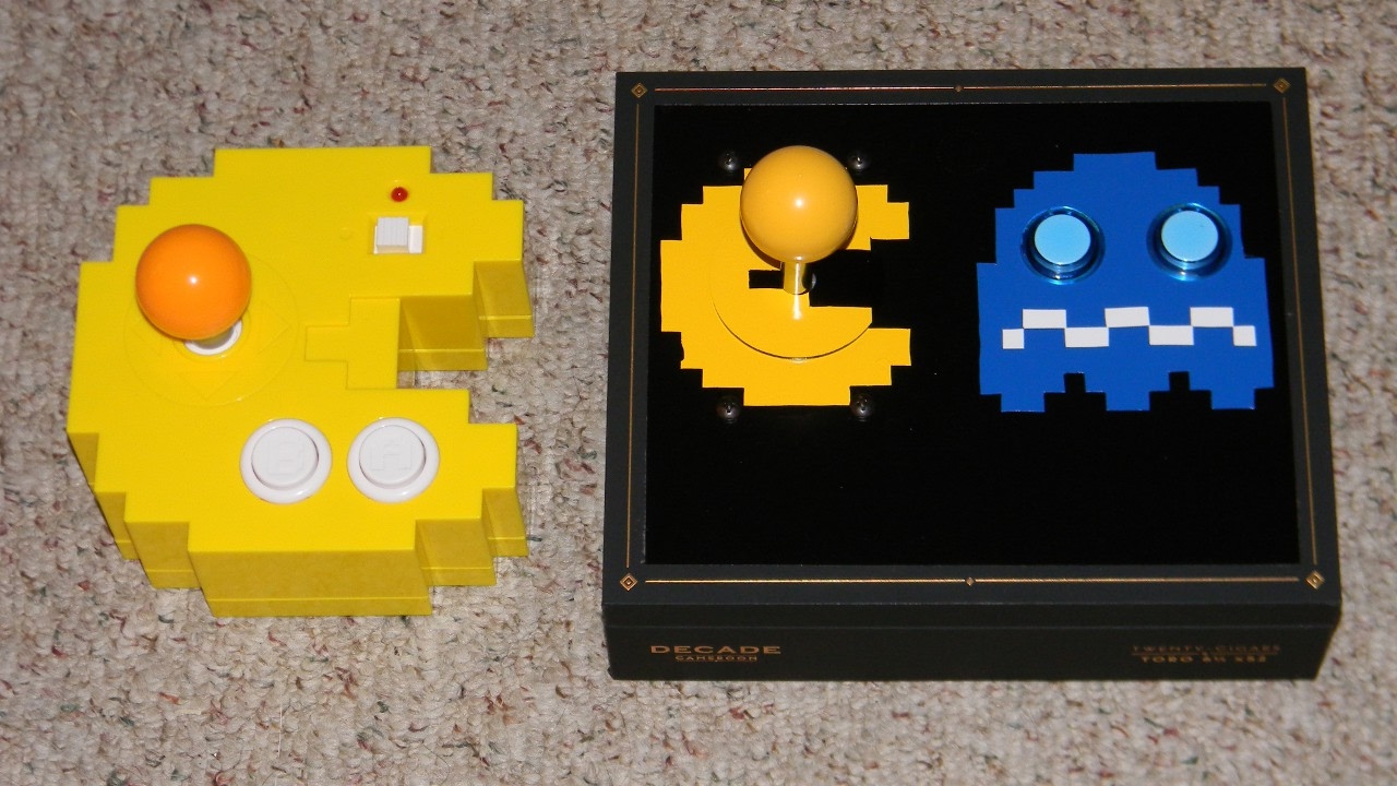Pacman 35th in a Cigar Box - YouTube