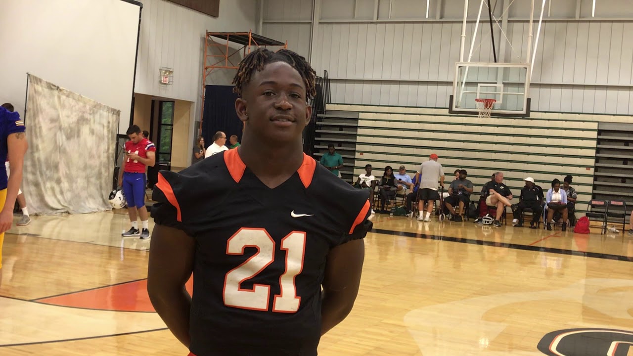 Recruit Video Interview: RB Jayden Ross, Westlake High School - YouTube