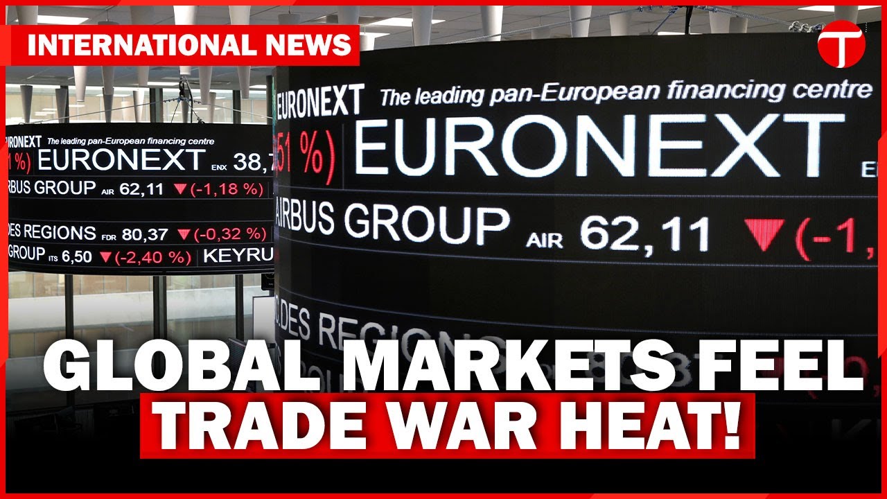 European Financial Markets Hit Hard by Trade War Uncertainty! - YouTube