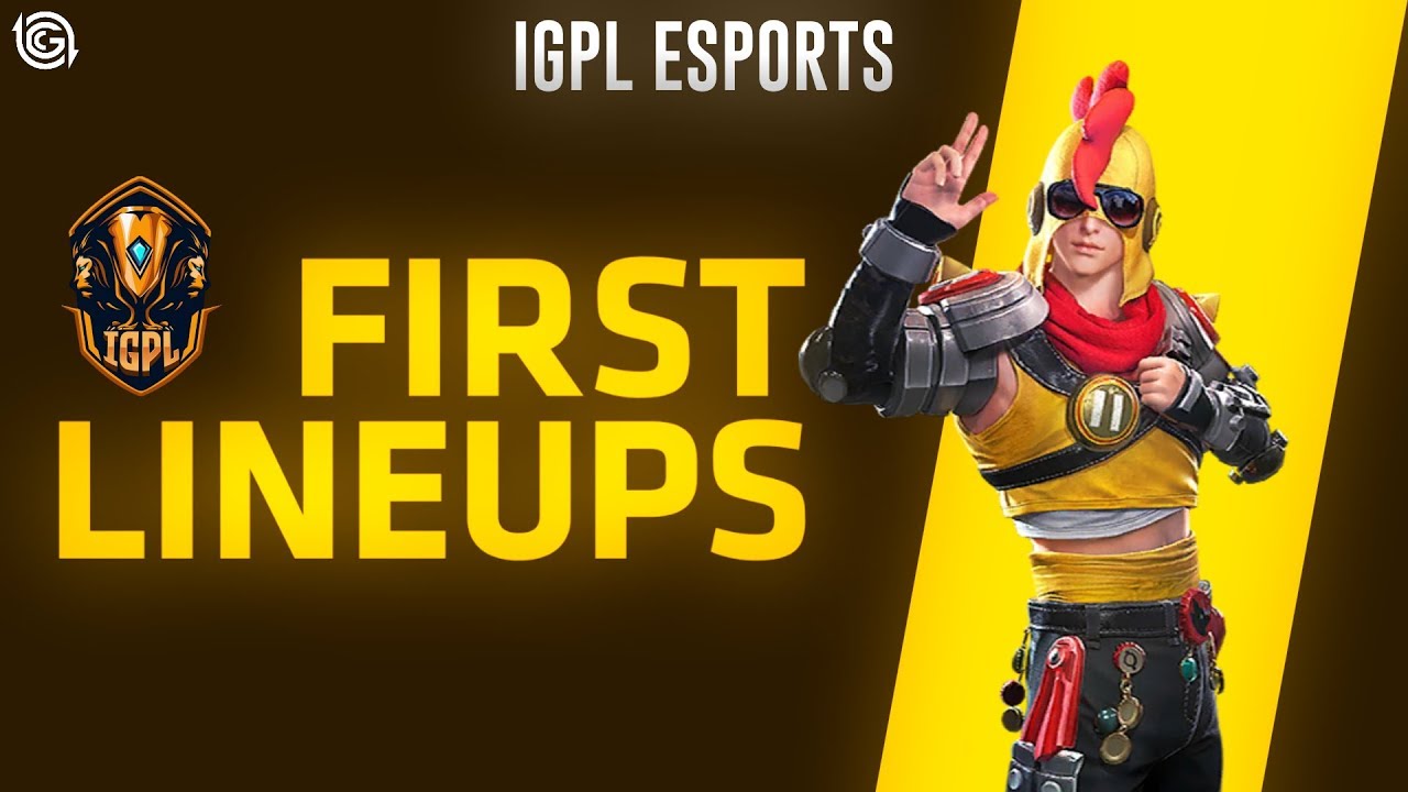 IGPL ESPORTS First Lineups |Ft. Hydra , Aim Genocide, Rip official , 8 ...