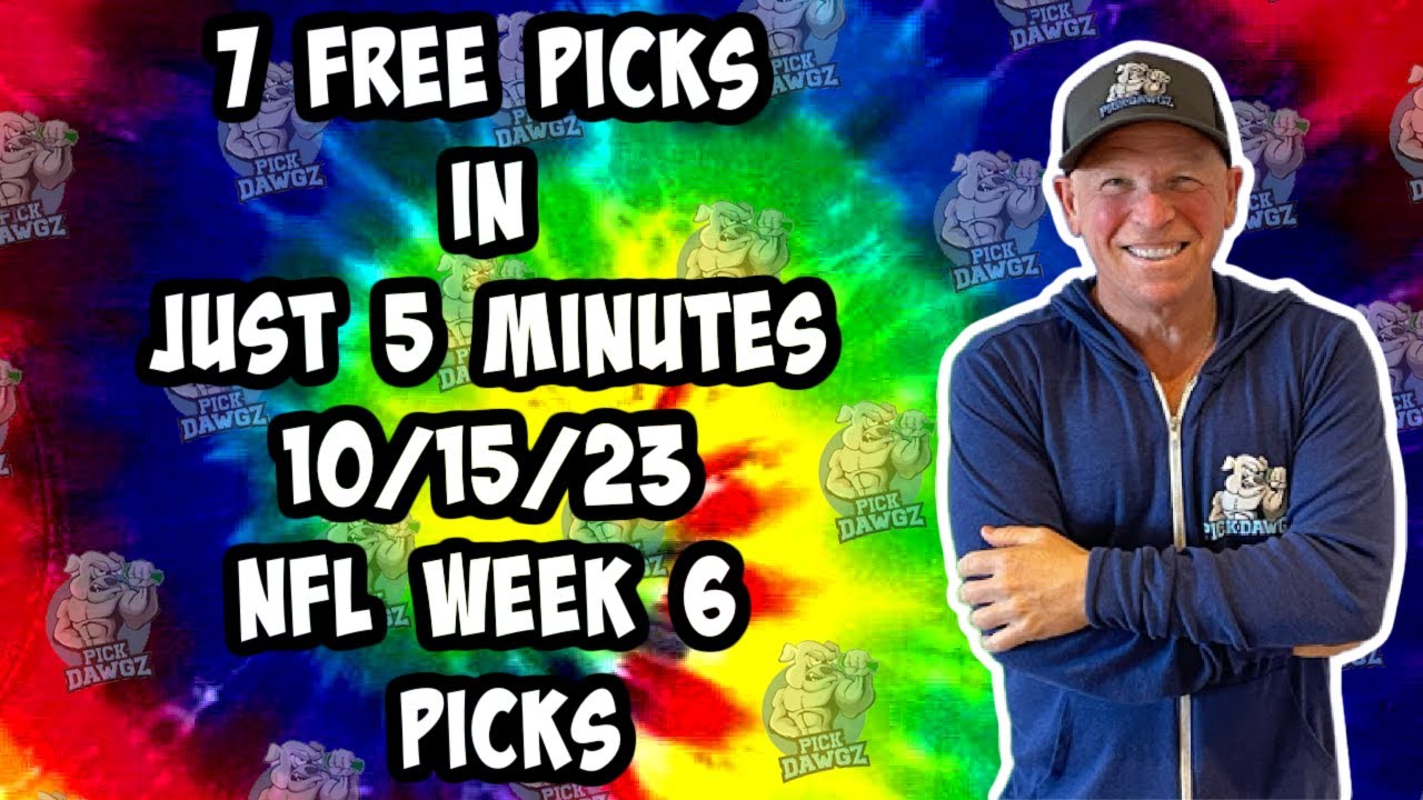 NFL Best Bets for Today Picks & Predictions Week 6 Sunday 10/15/23 | 7 ...