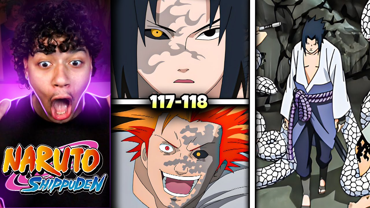 SASUKE VS JUGO!!! TEAM HEBI?!?! (Naruto Shippuden Reaction) - YouTube