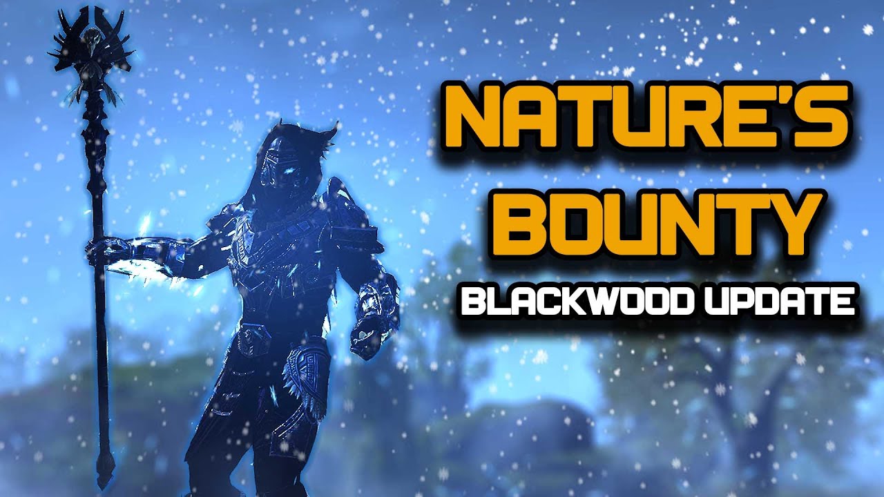 ESO - Nature's Bounty - Warden Tank Hybrid/dps Build - (Blackwood ...