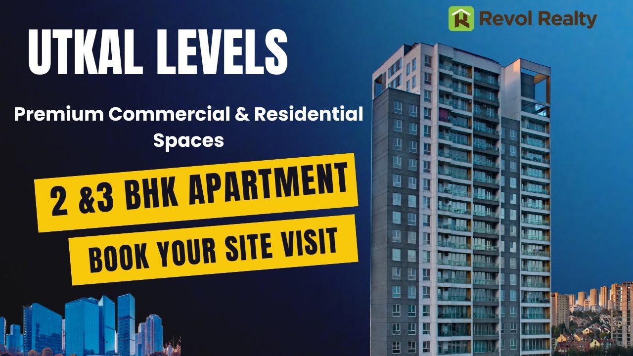 Utkal Levels | Luxury 3 & 4 BHK Homes - YouTube