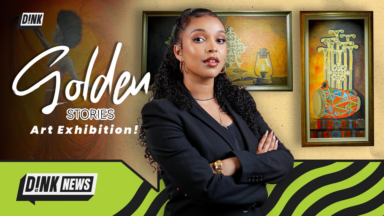 The Golden Stories Art Exhibition//Dink Tv - YouTube