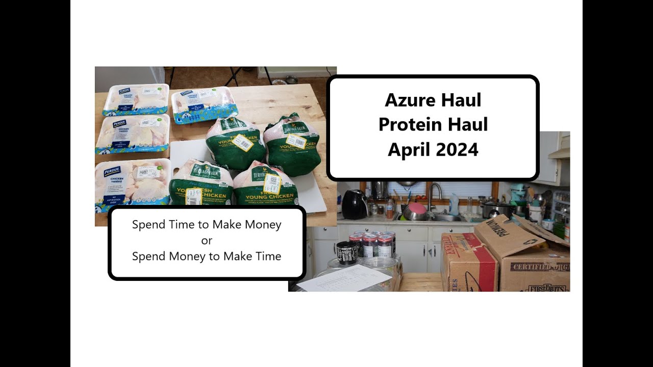 Azure Haul Protein Haul April 2024 - YouTube