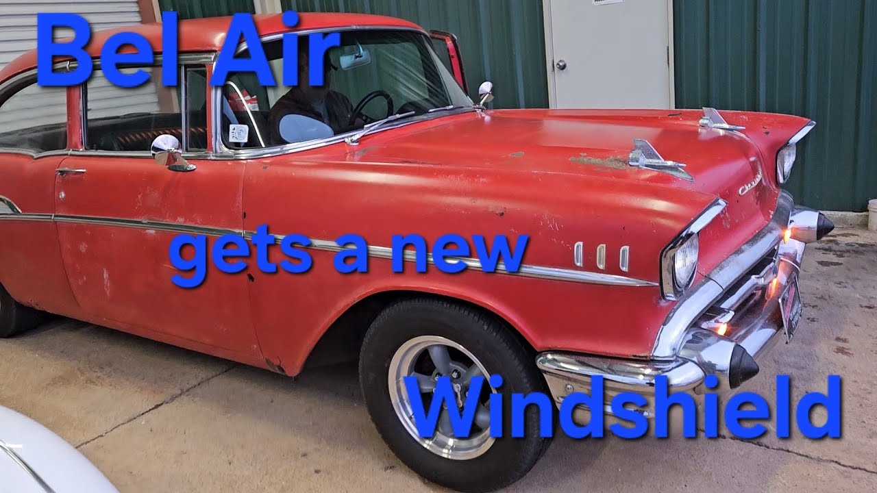 New windshield and paint for the dash. - YouTube