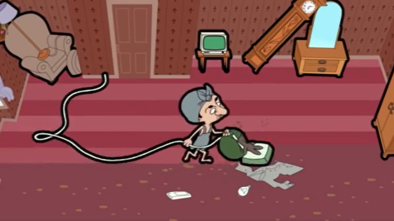 Christmas Clean Up! | Mr Bean Cartoon Season 1 | Funny Clips | Cartoons ...