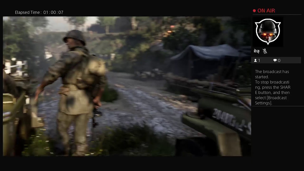 Playing COD: WWll - YouTube