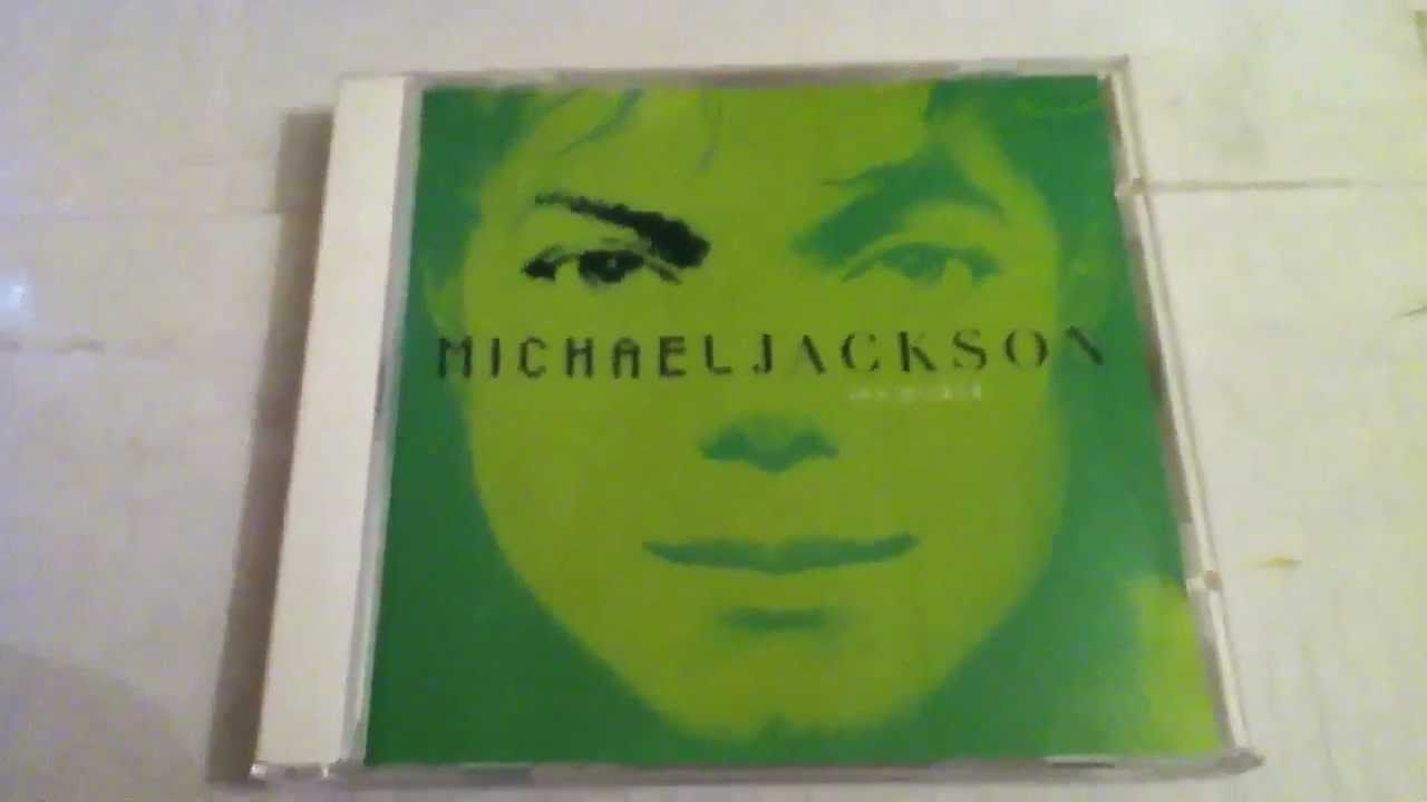 Michael Jackson Invincible Limited Edition Green Cover CD Unboxing ...