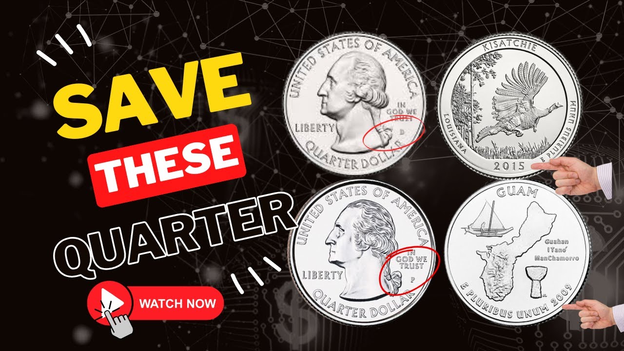 Unlock Hidden Wealth: 2009 & 2015 Quarters You Must Save! | Rare ...