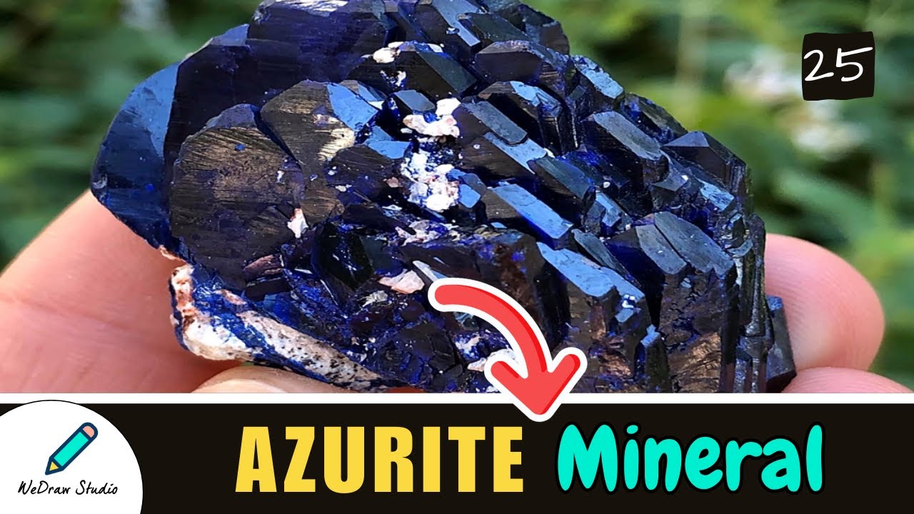 Azurite Mineral - The Blue Gem 💎 | Properties, Uses & More! - YouTube