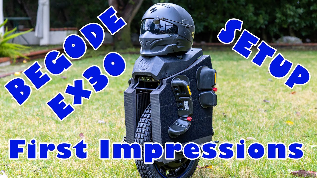 Begode EX30 First Impressions and Setup - YouTube