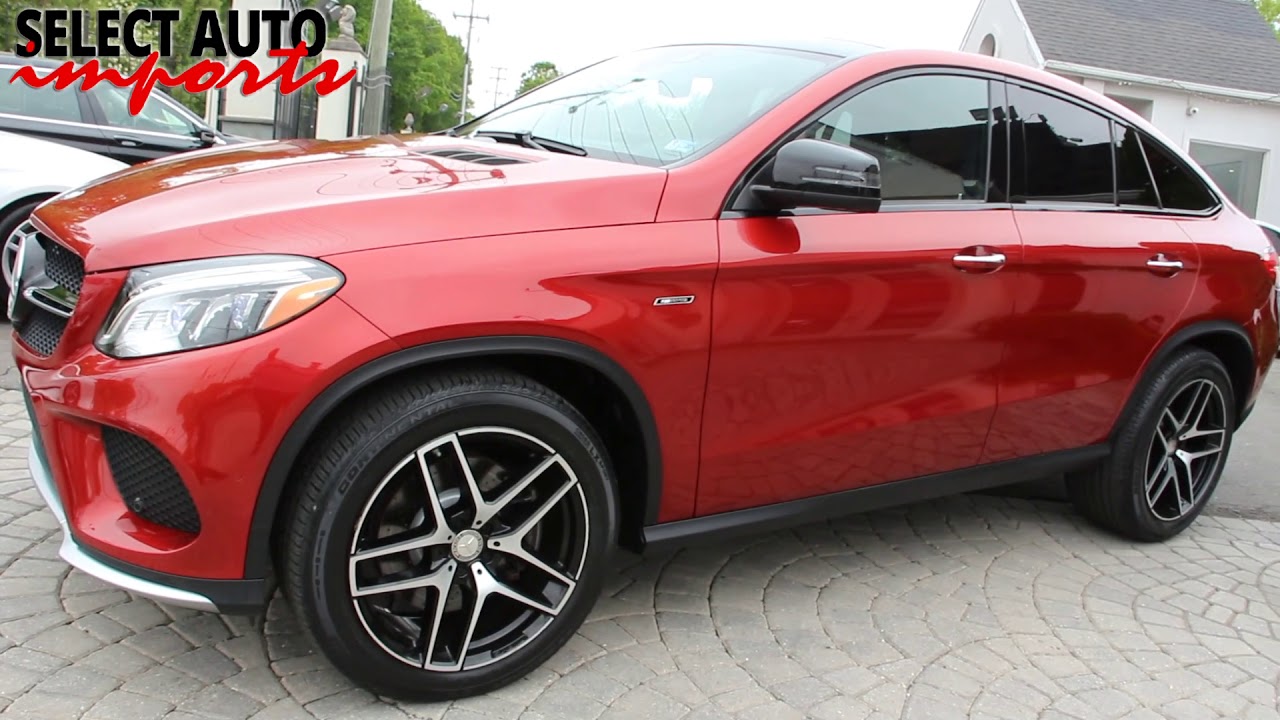 2016 Mercedes-Benz GLE450 AMG Coupe, Designo Cardinal Red, Select Auto ...