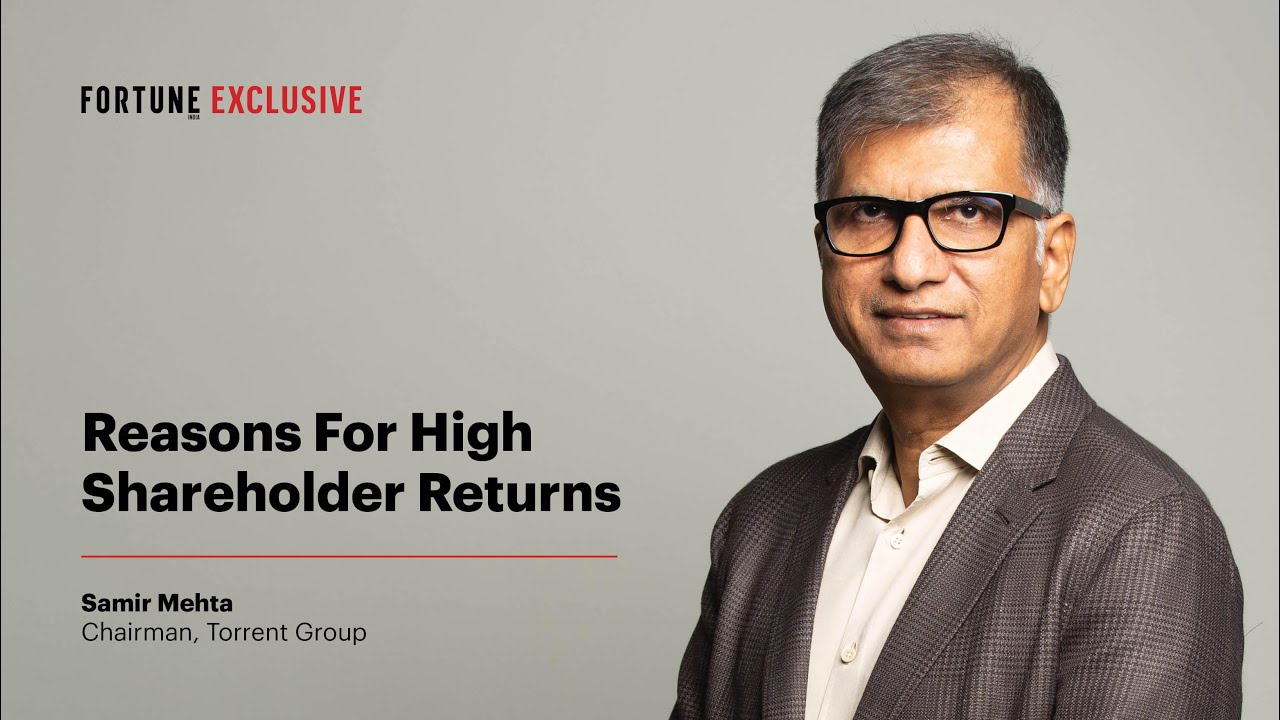 Torrent gave consistent good shareholder returns in last decade: Samir Mehta - YouTube