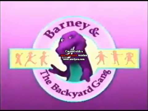 Barney - Intro (1988 - 1991) (1988 style) - YouTube