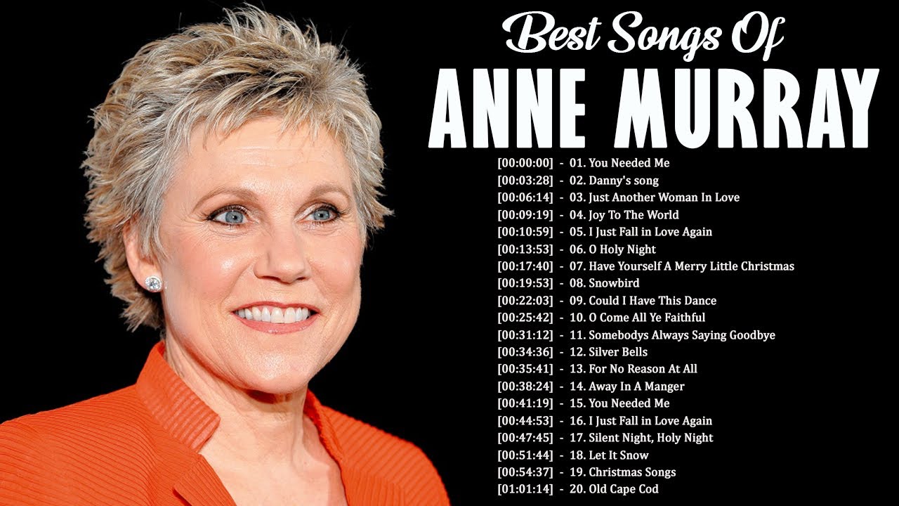 Anne Murray Greatest Hits Playlist - The Best Songs of Anne Murray Full ...
