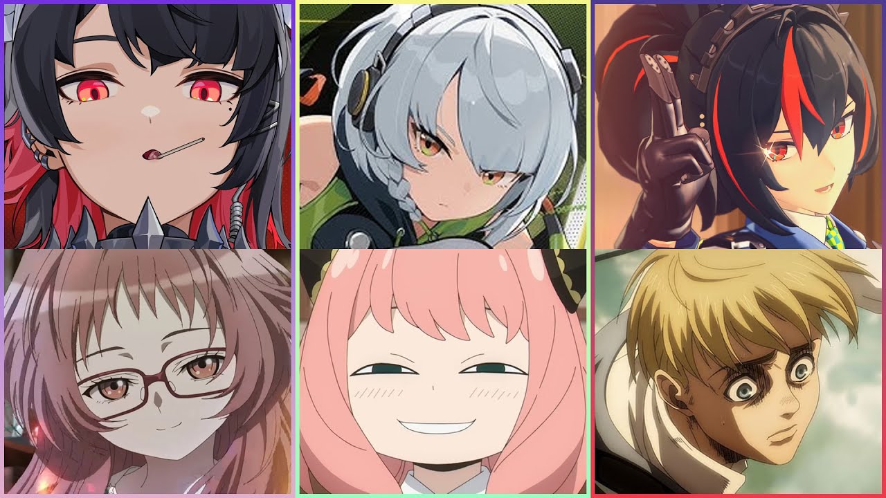 Female Characters Singing Compilation (Japanese Voice Actresses ...